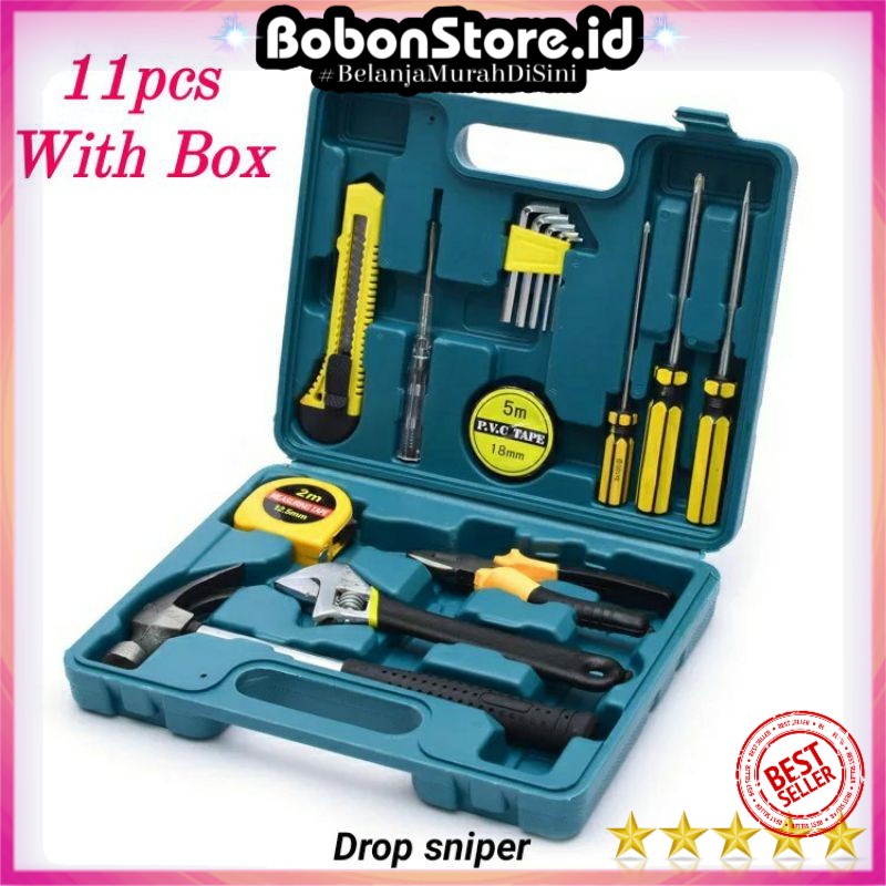 A set of tools hammer pliers screwdriver wrench cutter | Shopee Philippines