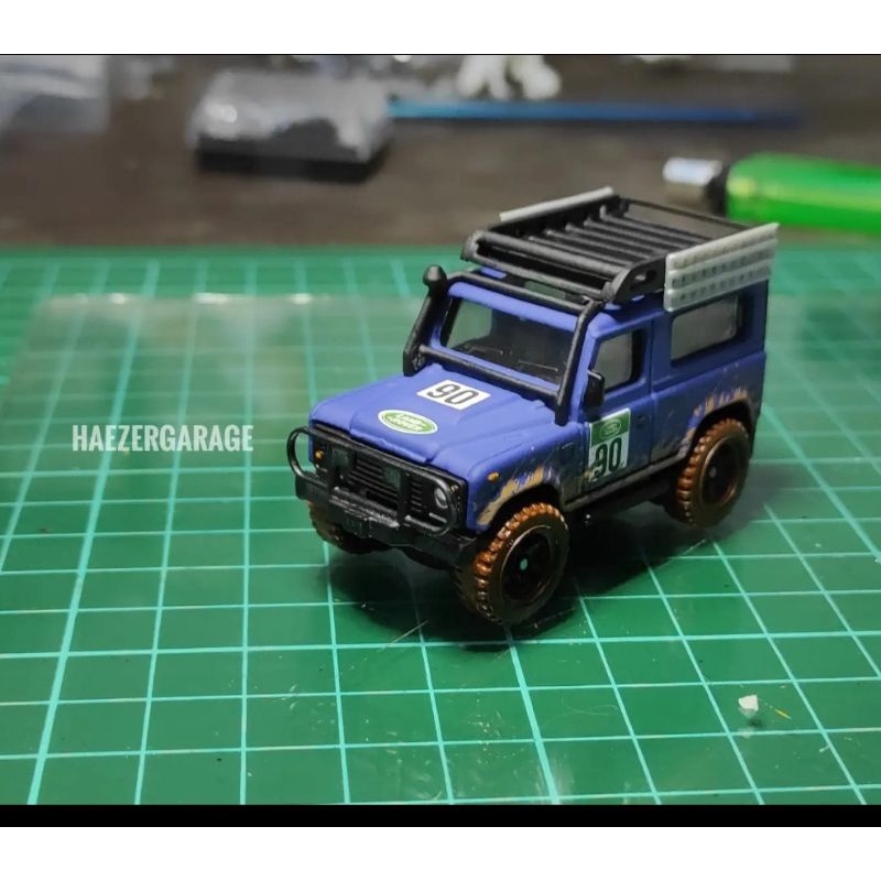 Diecast Accessories Mini GT Land Rover Offroad Set 1/64 Tomica Master ...