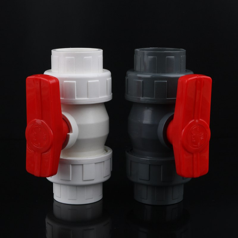 1pc 20/25/32/40/50mm PVC Valve PVC Ball Union Valve for Garden ...