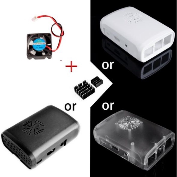 Raspberry Pi 3 Newpi Box Abs Case With Fan Module For Raspberry Pi 2andraspberry Pi Model B Plus