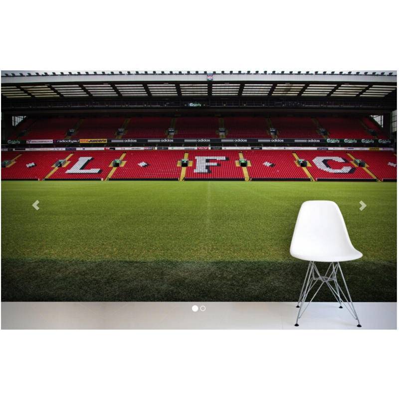 Custom 3 D Stereoscopic Wallpaper Anfield, Liverpool Wall Mural for ...