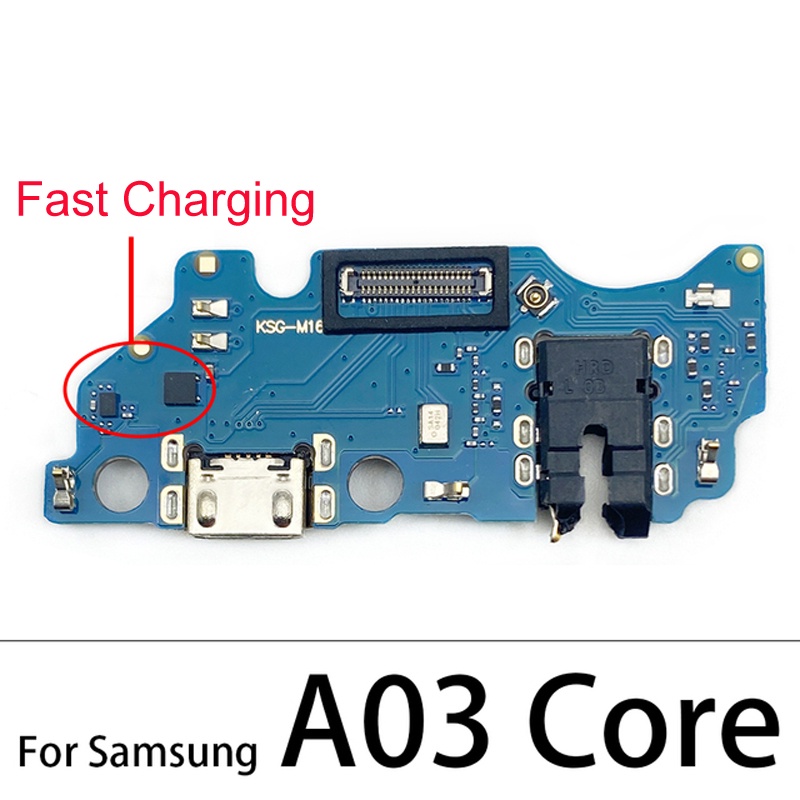 Charging Port Board Flex With Fast Charing IC For Samsung Galaxy A03 Core A03S A13 4G 5G ...