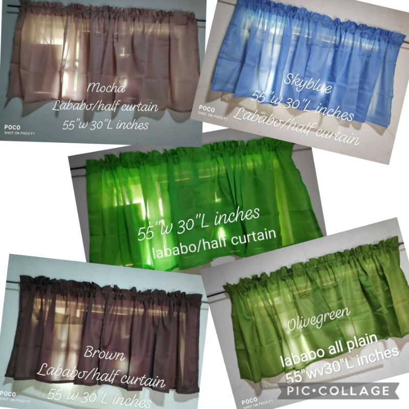 all plain lababo/kitchen sink curtain | Shopee Philippines