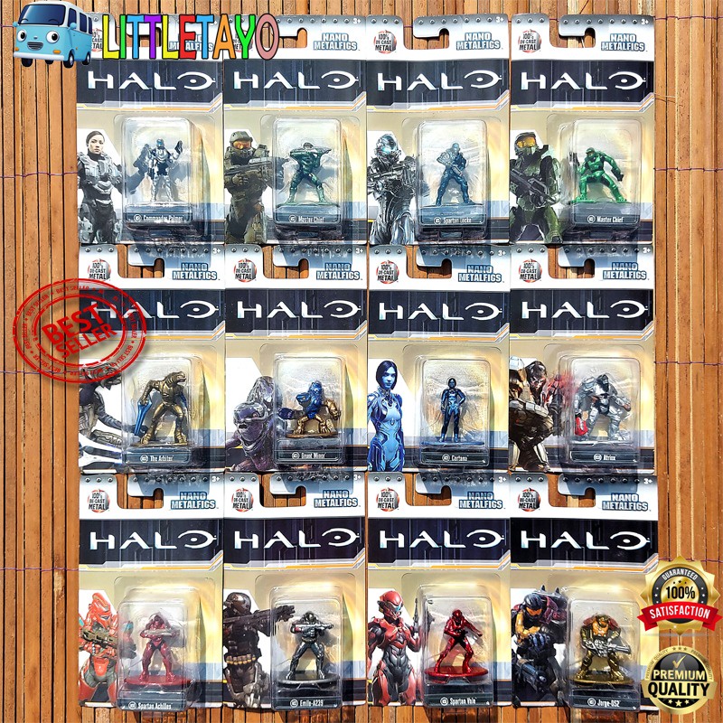 Jada NANO HALO WARS UNIT MASTER CHIEF COMMANDER PALMER SPARTAN VALE ... Jada NANO HALO WARS UNIT MASTER CHIEF COMMANDER PALMER SPARTAN VALE ...