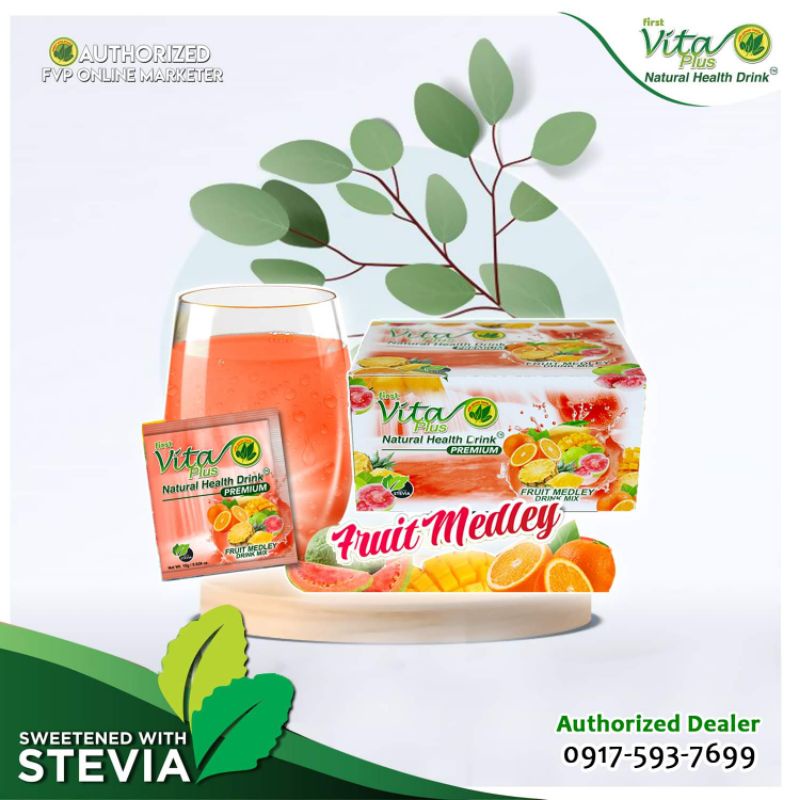 FRUIT MEDLEY - 20 SACHETS PER BOX (IMMUNITY BOOSTER) | Shopee Philippines