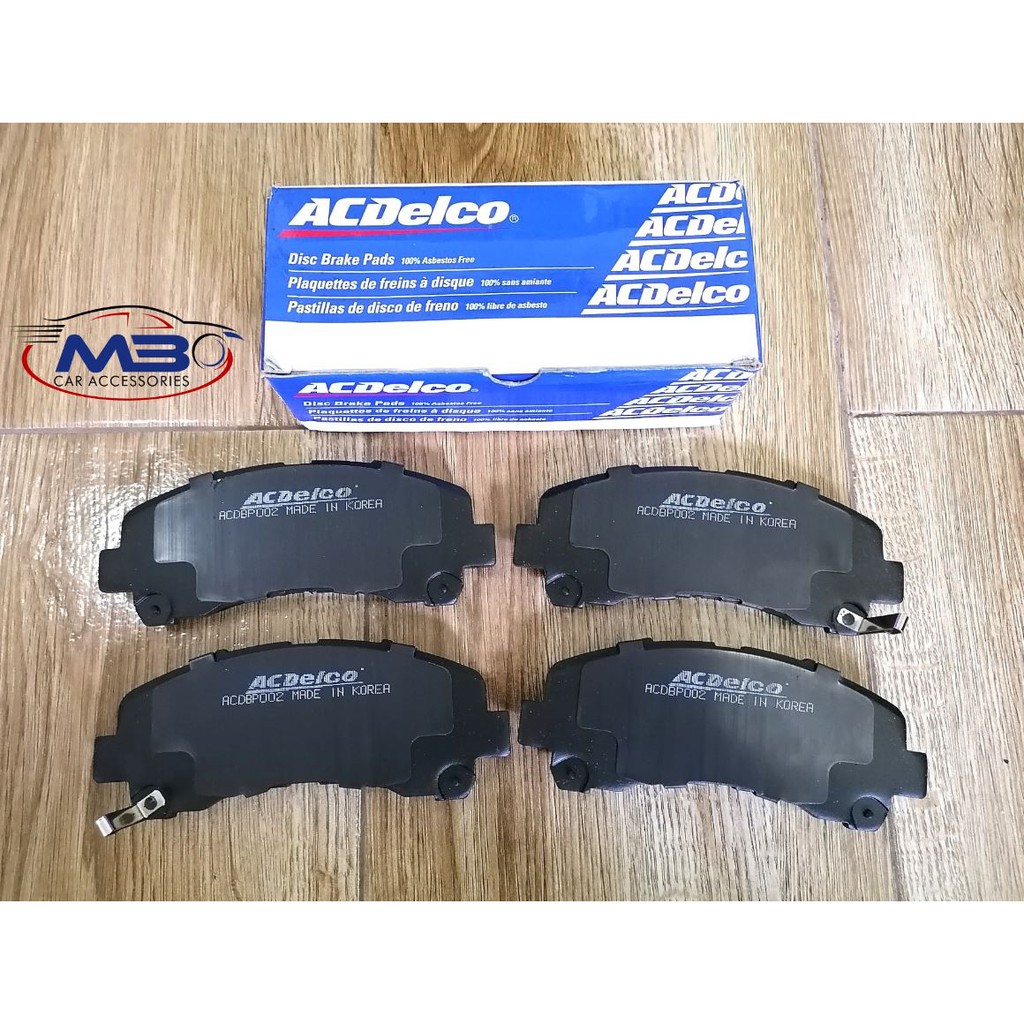 Chevrolet Trailblazer/Colorado AC Delco Front Brake Pads | Shopee ...