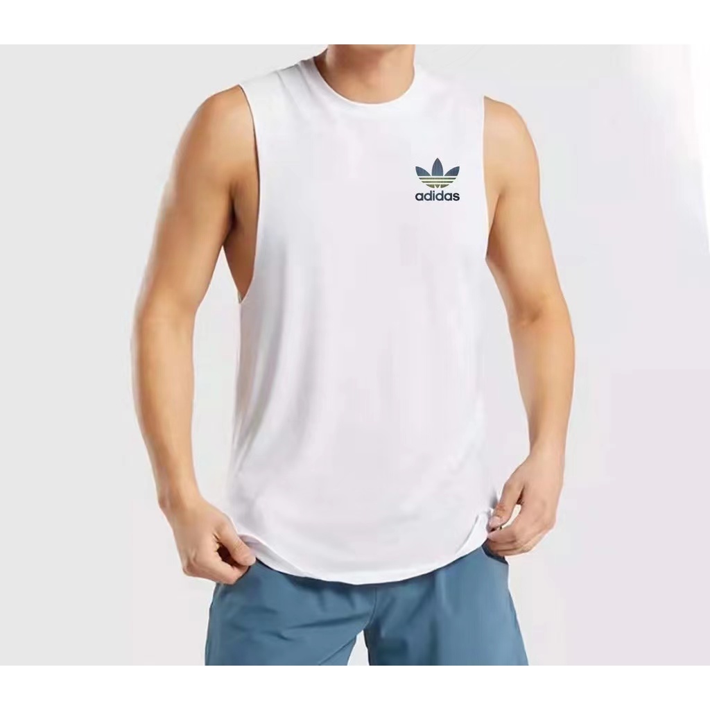 adidas Muscle Tee Plain Sando for Men | Shopee Philippines