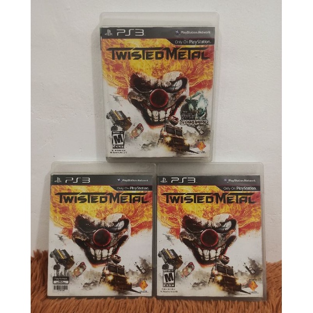 PS3 Twisted Metal R1 & R3 (Day One & Standard Edition) | Shopee Philippines