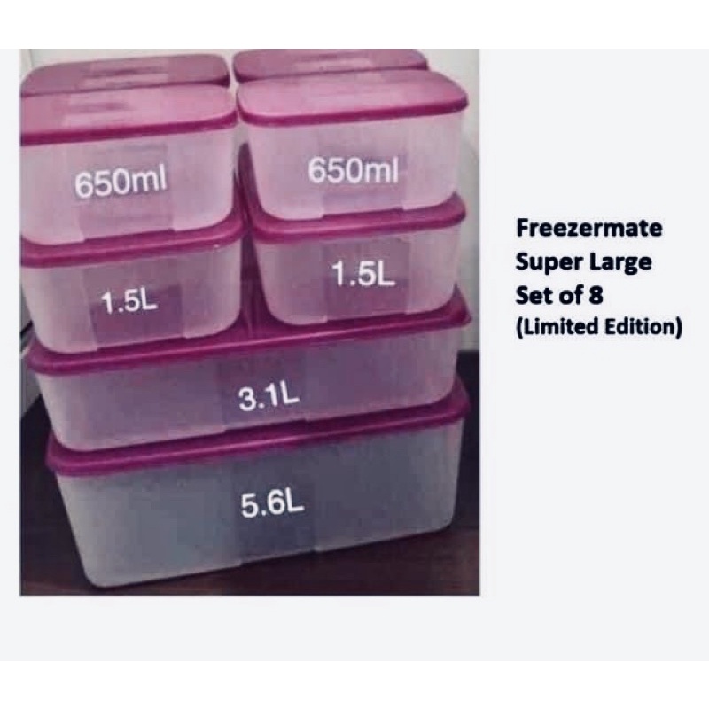 Tupperware Freezermate Set | Shopee Philippines