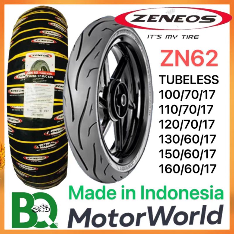 ZENEOS ZN62 MOTORCYCLE FREE TIRE SEALANT & PITO TIRE GULONG TUBELESS ...