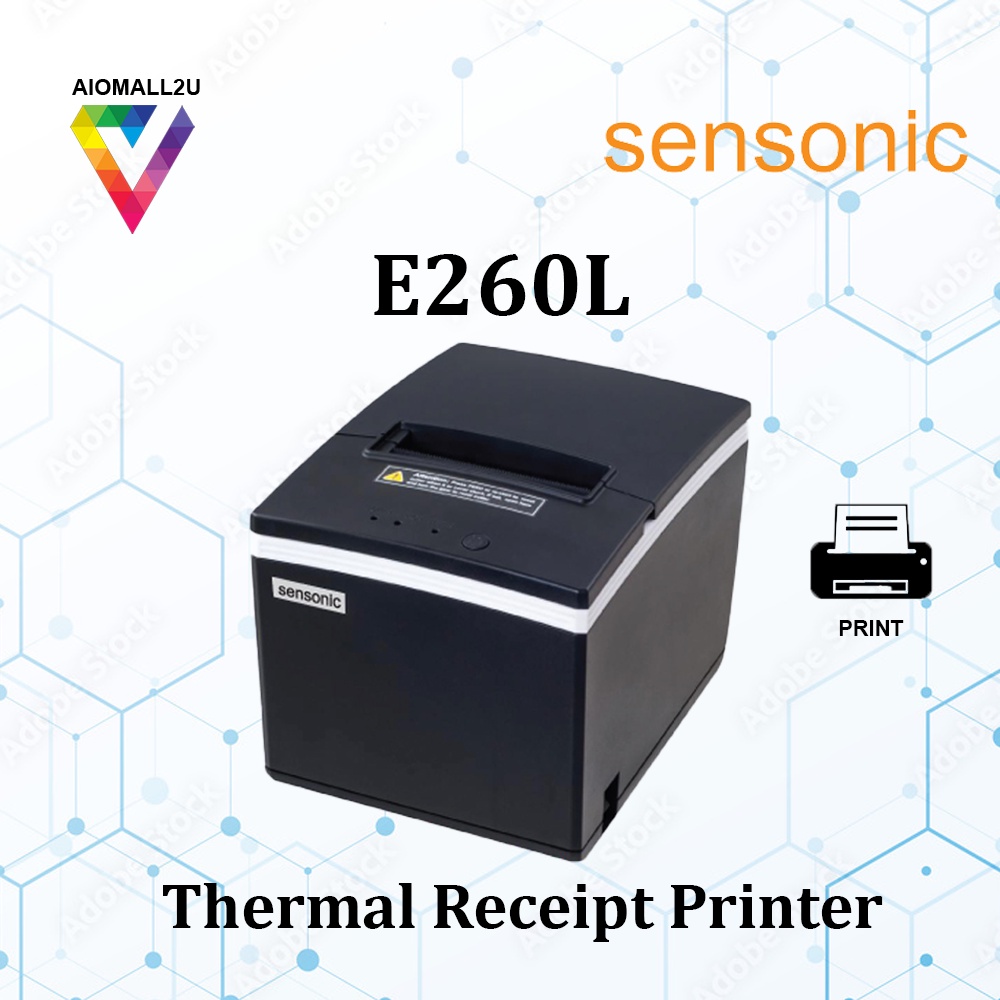 SENSONIC E260L THERMAL RECEIPT PRINTER | Shopee Philippines