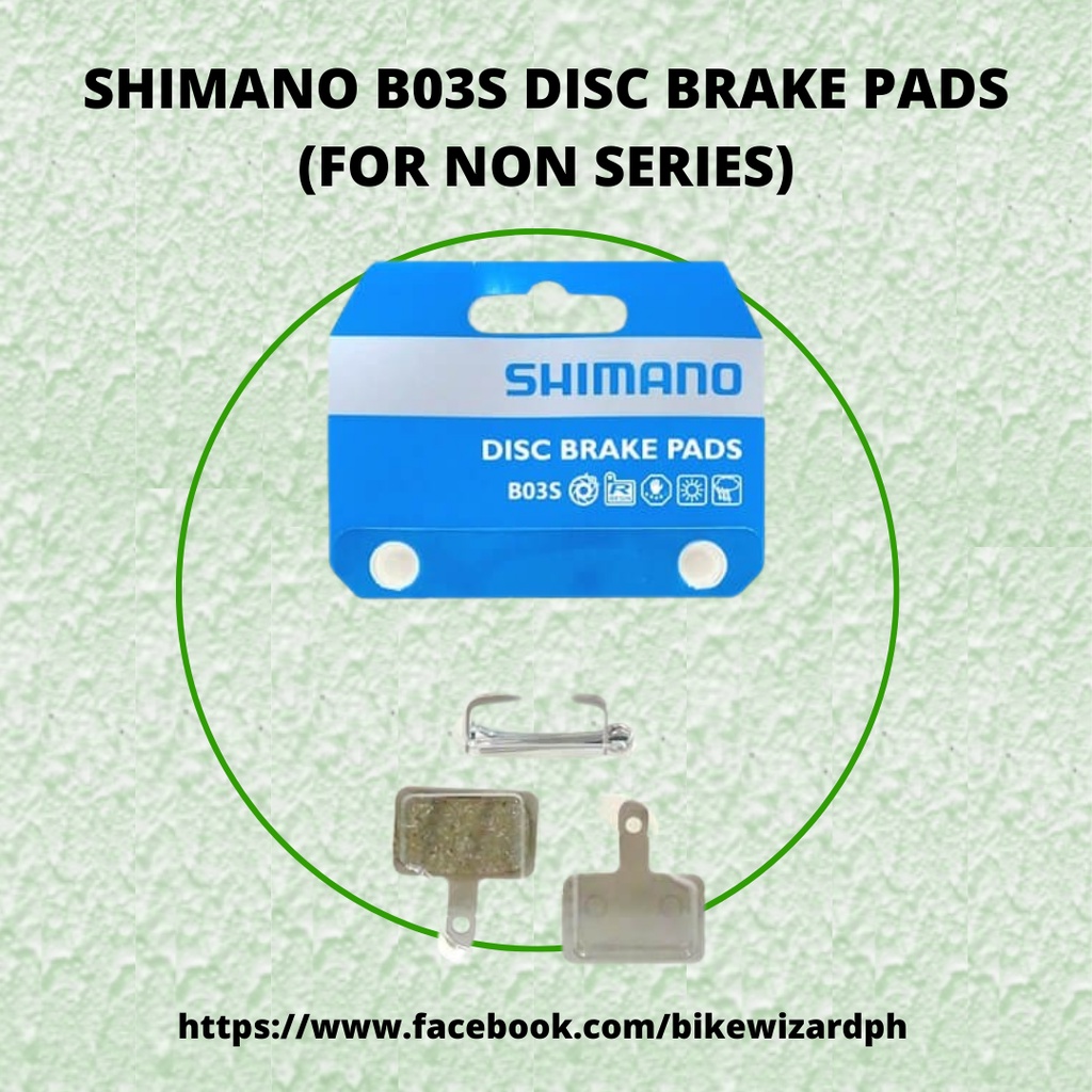 SHIMANO B03S DISC BRAKE PADS (FOR NON SERIES) | Shopee Philippines
