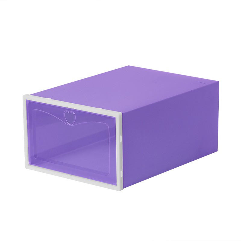 Big Size Shoes Box Candy Color Shoe Box Foldable Drawer Case Storage ...