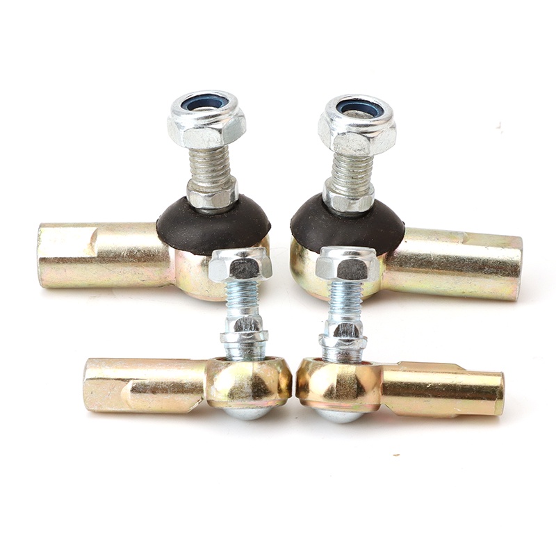 1 Pair M8/M10 Tie Rod End Kits Ball Joint Fit For China 49CC 50CC Electric MINI ATV Go Kart ...