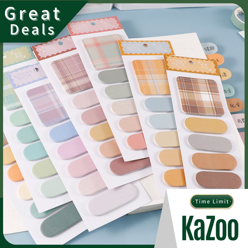 Kazoo Sticky Notes Memo Pad Sticker Marker Sticker/Lable Sticker Office ...