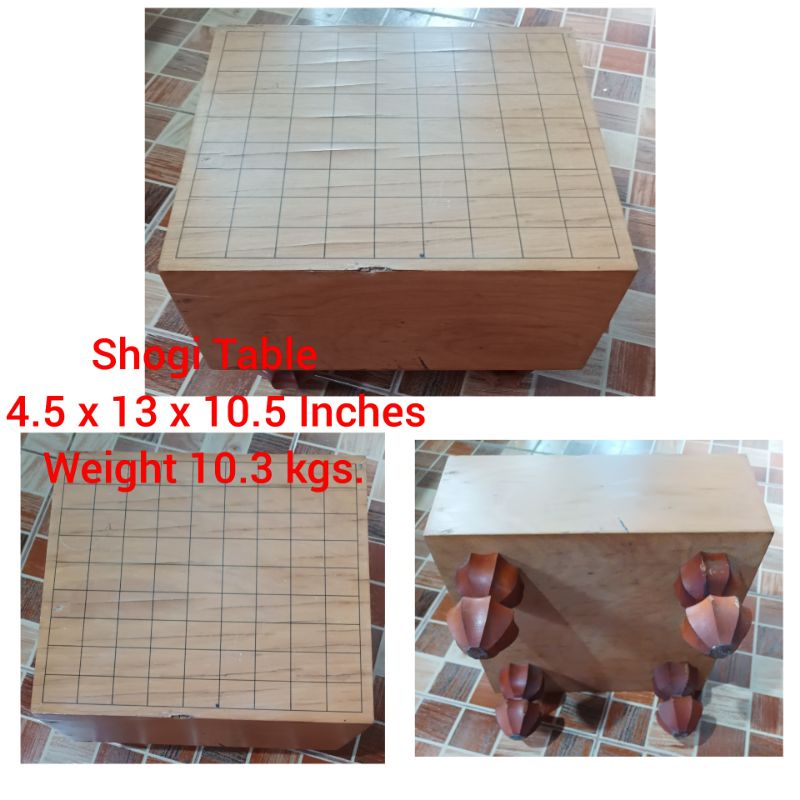 Go Tables and Shogi Tables Japan Surplus ( Solid Wood ) | Shopee ...