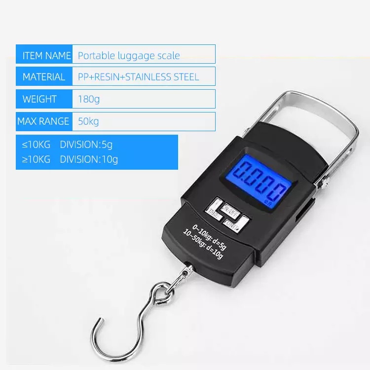 Digital Weighing Portable Electronic Scale User Manual/ Hand Weight ...