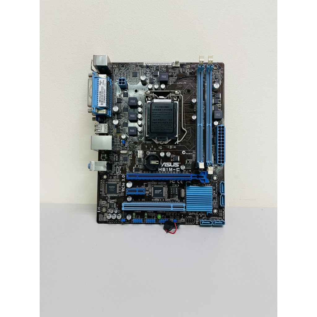 ASUS H61M-C Desktop 3RD GEN Motherboard H61 Socket LGA 1155 i3 i5 i7 ...