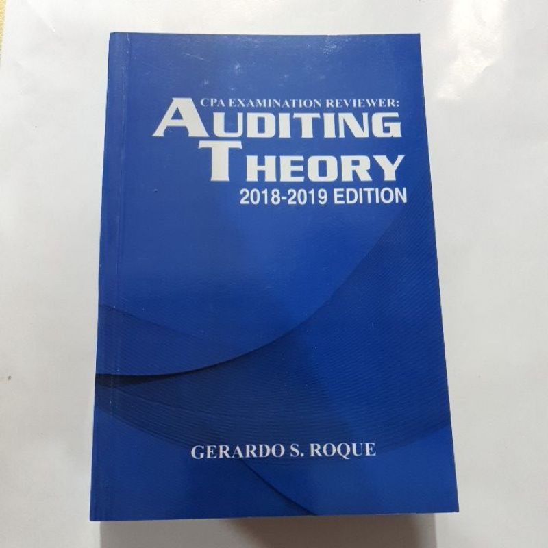 AUDITING THEORY (REVIEWER)2018~2019 edition | Shopee Philippines