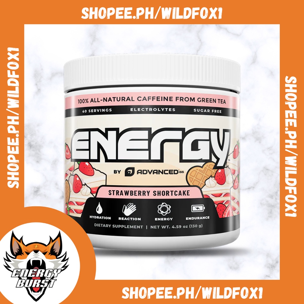 Advanced Strawberry Shortcake Jar | 40 Servings | Sugar Free | Advance ...