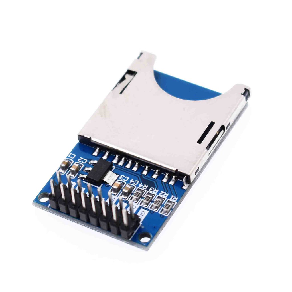 Reading and writing module SD Card Module Slot Socket Reader | Shopee ...