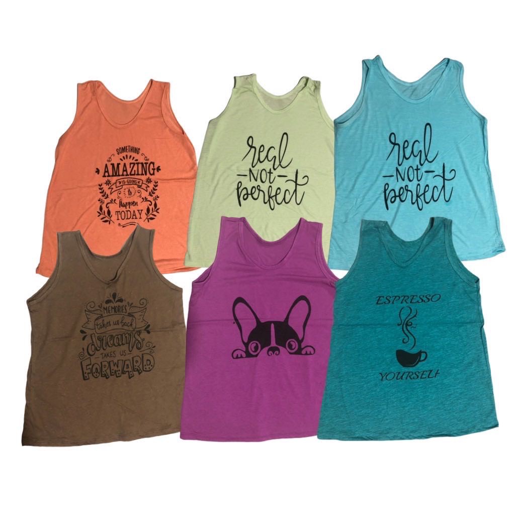 Fashion Cotton Sando For Women( Random Design Color) | Shopee Philippines