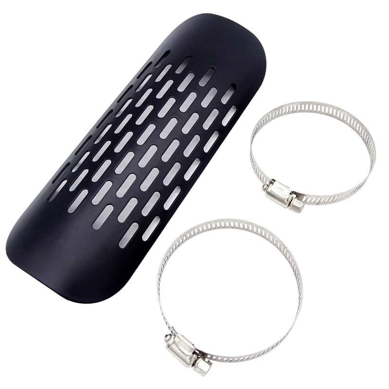 JIUWAN 1 Set Motorcycle Exhaust Muffler Pipe Guard For Harley Chopper ...