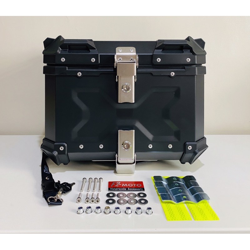 MONARIS 45L X-Class Alloy Aluminum Topbox Top Box Motorcycle Tailbox ...