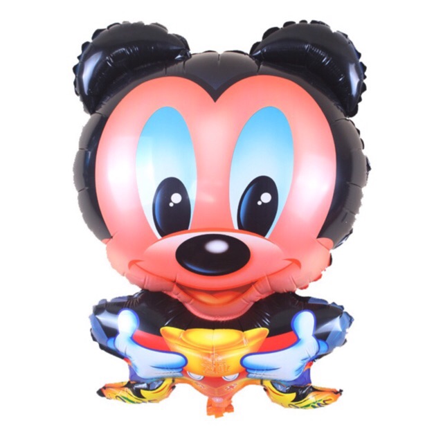6pcs mickey mouse shape mylar foil balloon size 18 inches for ...