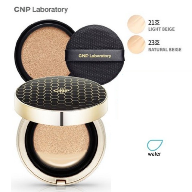 Korea CNP Propolis Ampoule In Cushion Foundation 15g + Refill 15g ...