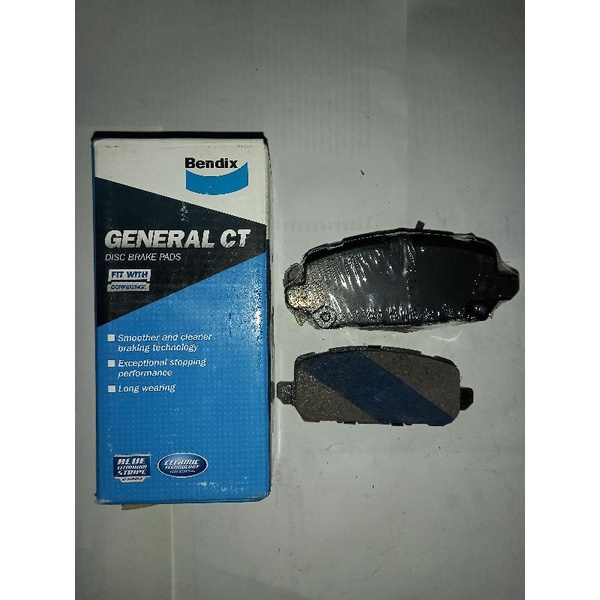 Bendix Brake Disc Pad Rear 2355 Honda HRV (2014-2021) | Shopee Philippines