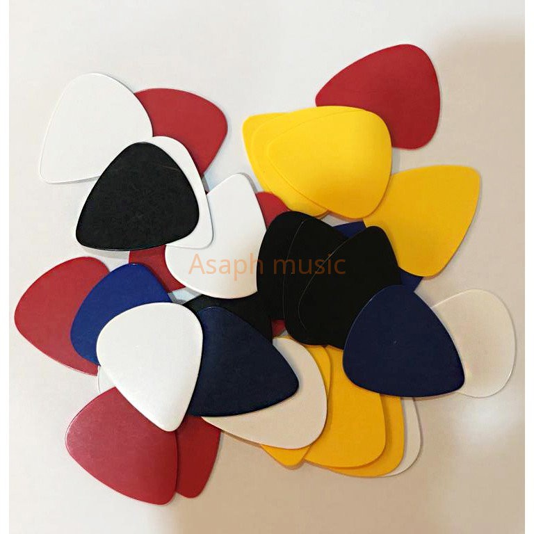 5pcs 0.46mm Thin Guitar Picks Color Guitar Picks Heart Shape Random ...