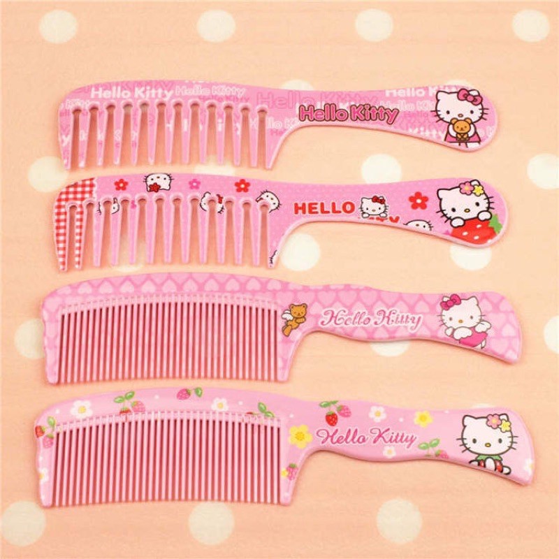 Hello kitty comb super cute pink color comb 梳子 | Shopee Philippines