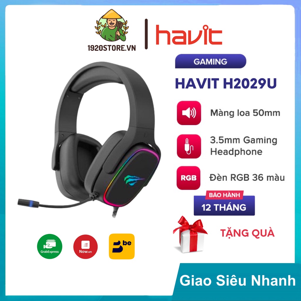 HAVIT [Express Delivery] Headphone Hvit H2029U Gaming Headset, Driver ...