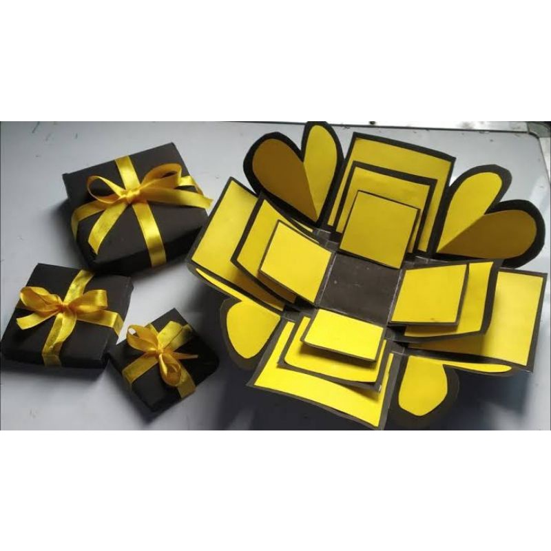 Explosion boxes | Birthday | Gift | Anniversary | Monthsary | Wedding ...