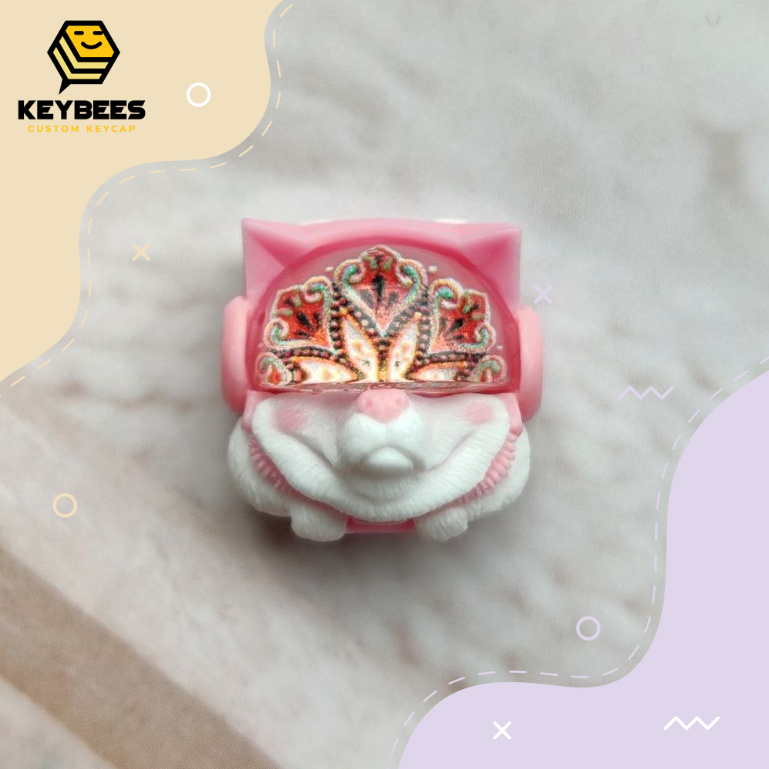 Artisan Keycap - handmade resin Mechanical Keyboard Button Sirius ...