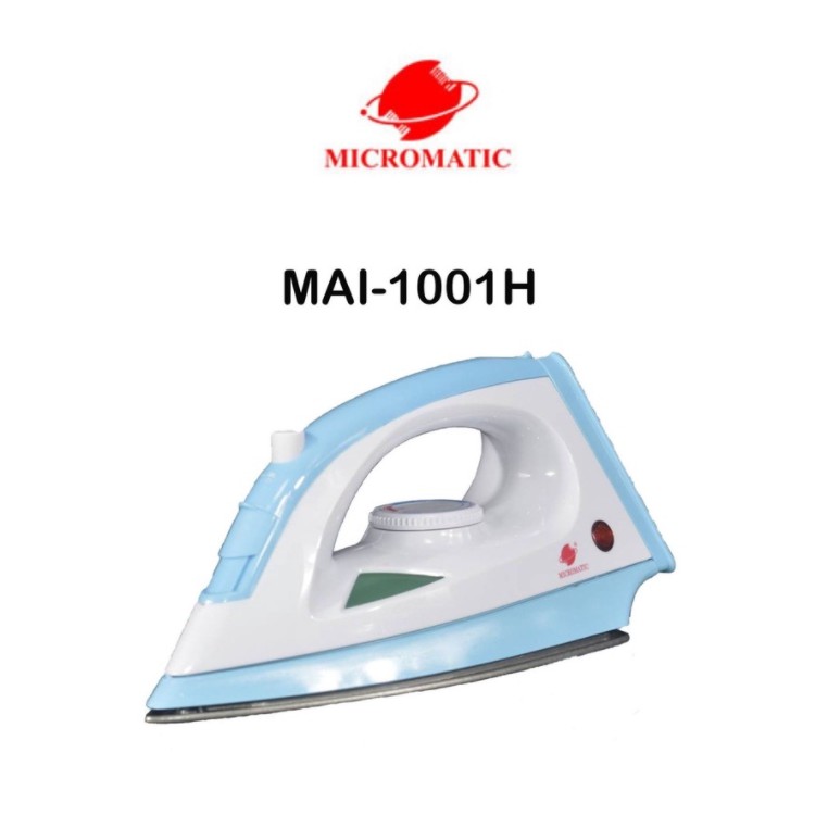 Micromatic Flat Iron /Steam Iron-(MAI-1001H) | Shopee Philippines