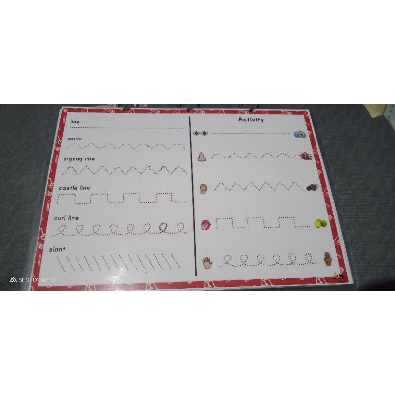 KG ERASABLE TRACING AND LEARNING ACTIVITY WITH FREE MARKER | Shopee ...