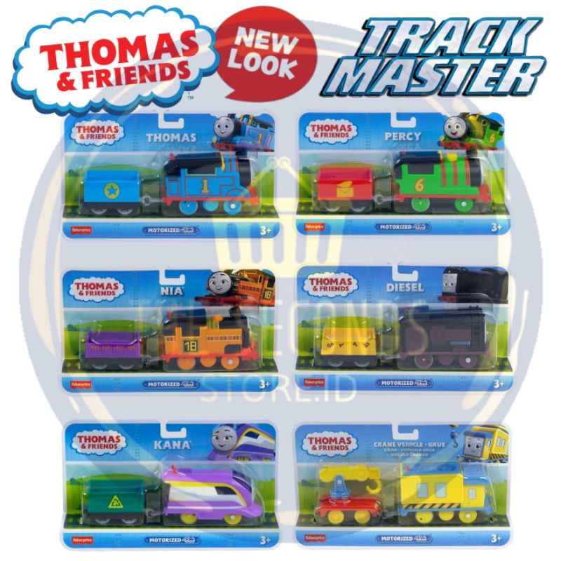 Complete! Thomas & Friends New Look TrackMaster Motorized Engines Go ...