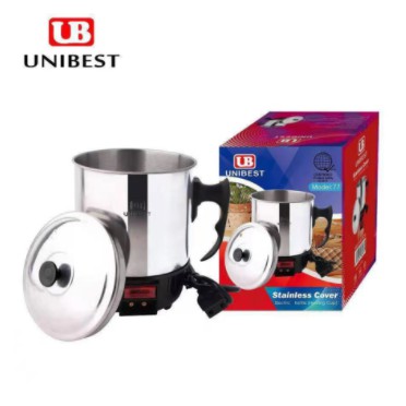 UNIBEST 12cm Stainless Cover Electric Kettle (Heating Cup) | Shopee ...