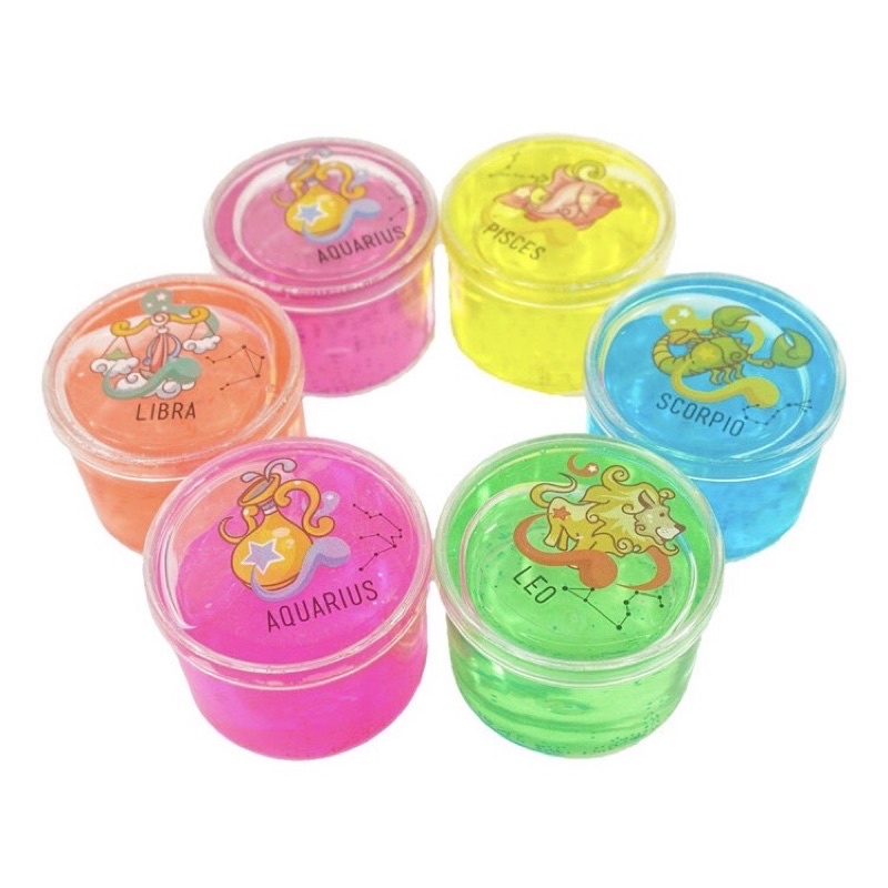 Small Circle Cystal MUD Slime Toys Lootbag Fillers Laruan For kids Toy ...