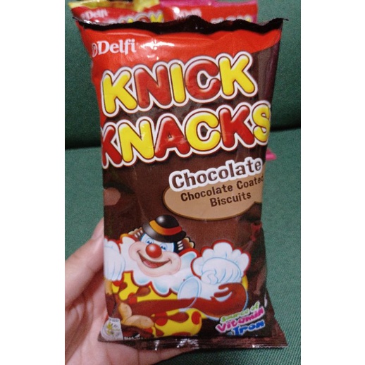 Knick Knacks Chocolate Coated Biscuits 50g | Shopee Philippines