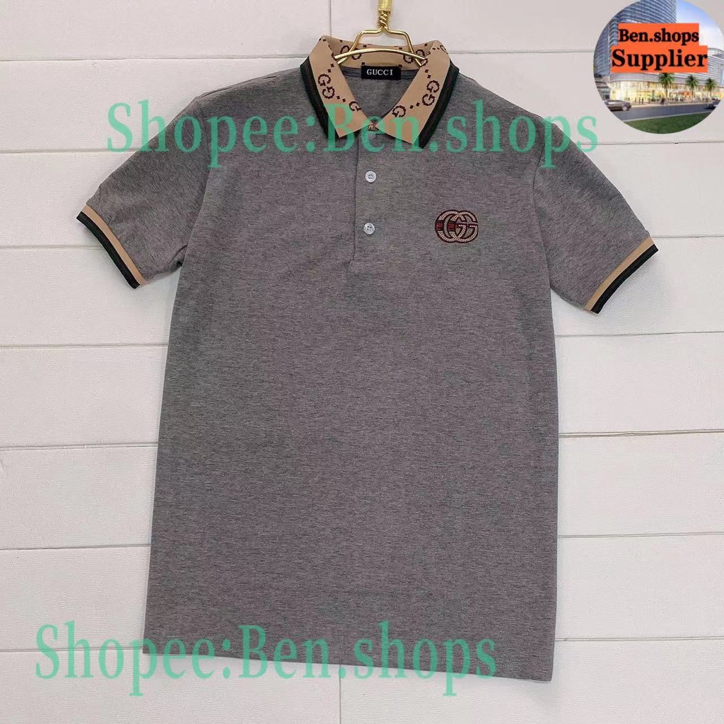 New fashion Men's polo shirt plain style cotton ( small to plus size ...