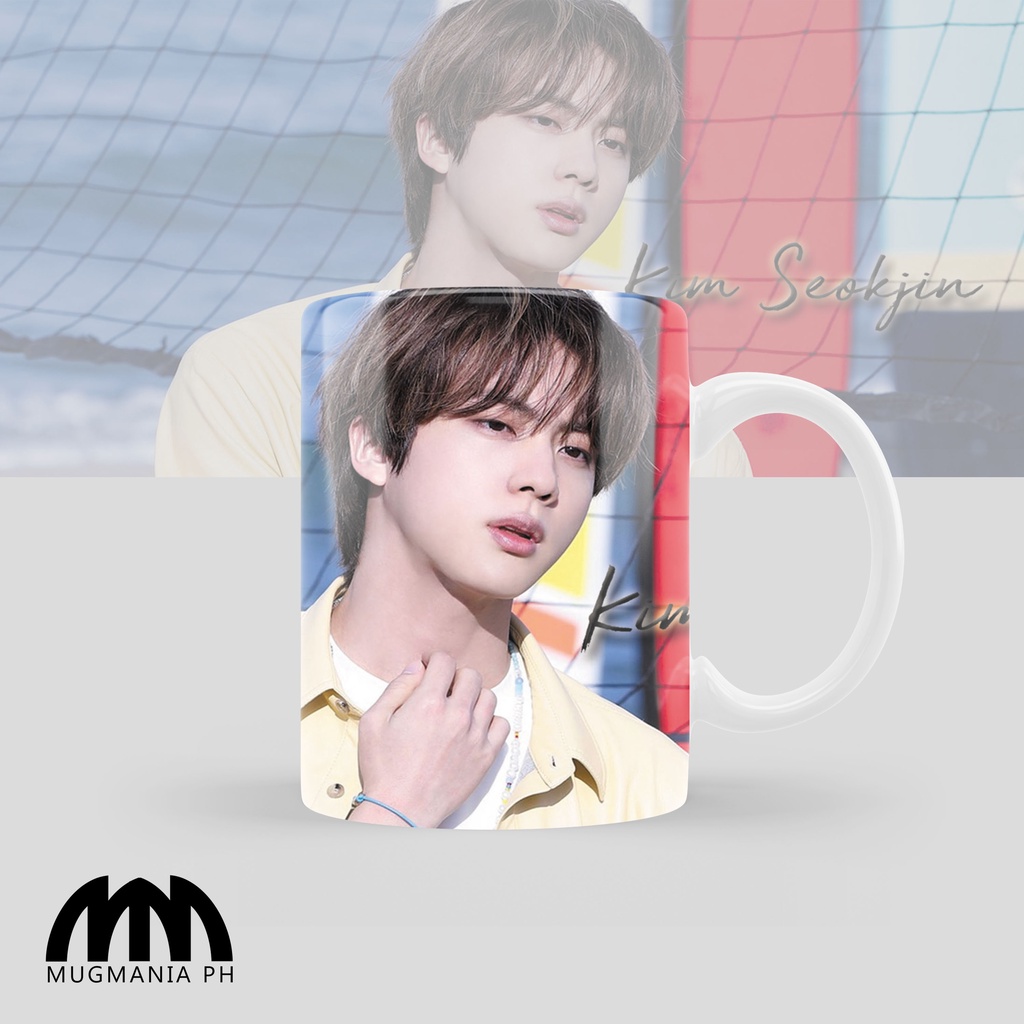 KPOP Mugs - Mugmania -KPOP Member - KPOP Kim Seokjin Mugs 11oz | Shopee ...