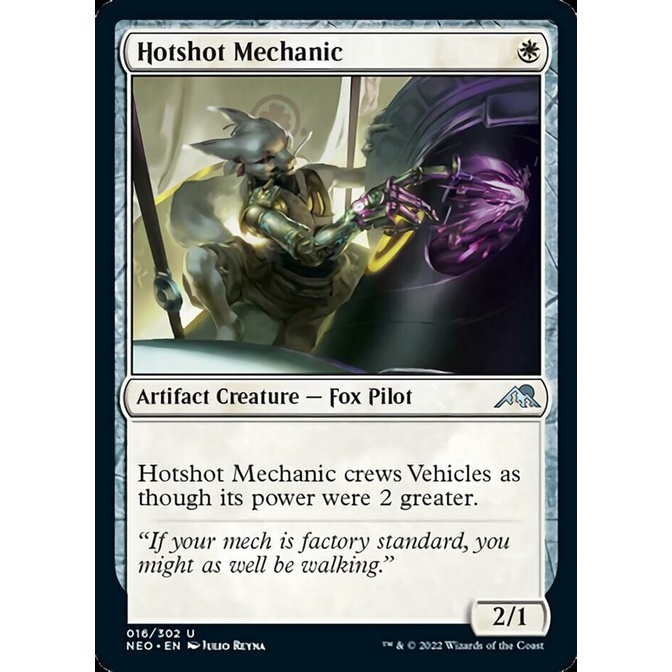 MTG Singles NEO Hotshot Mechanic | Shopee Philippines