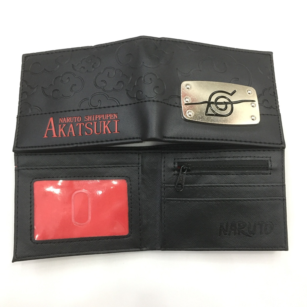 Student Cartoon Walets Kakashi Sasuke Black Leaf Village Konoha Ninja ...