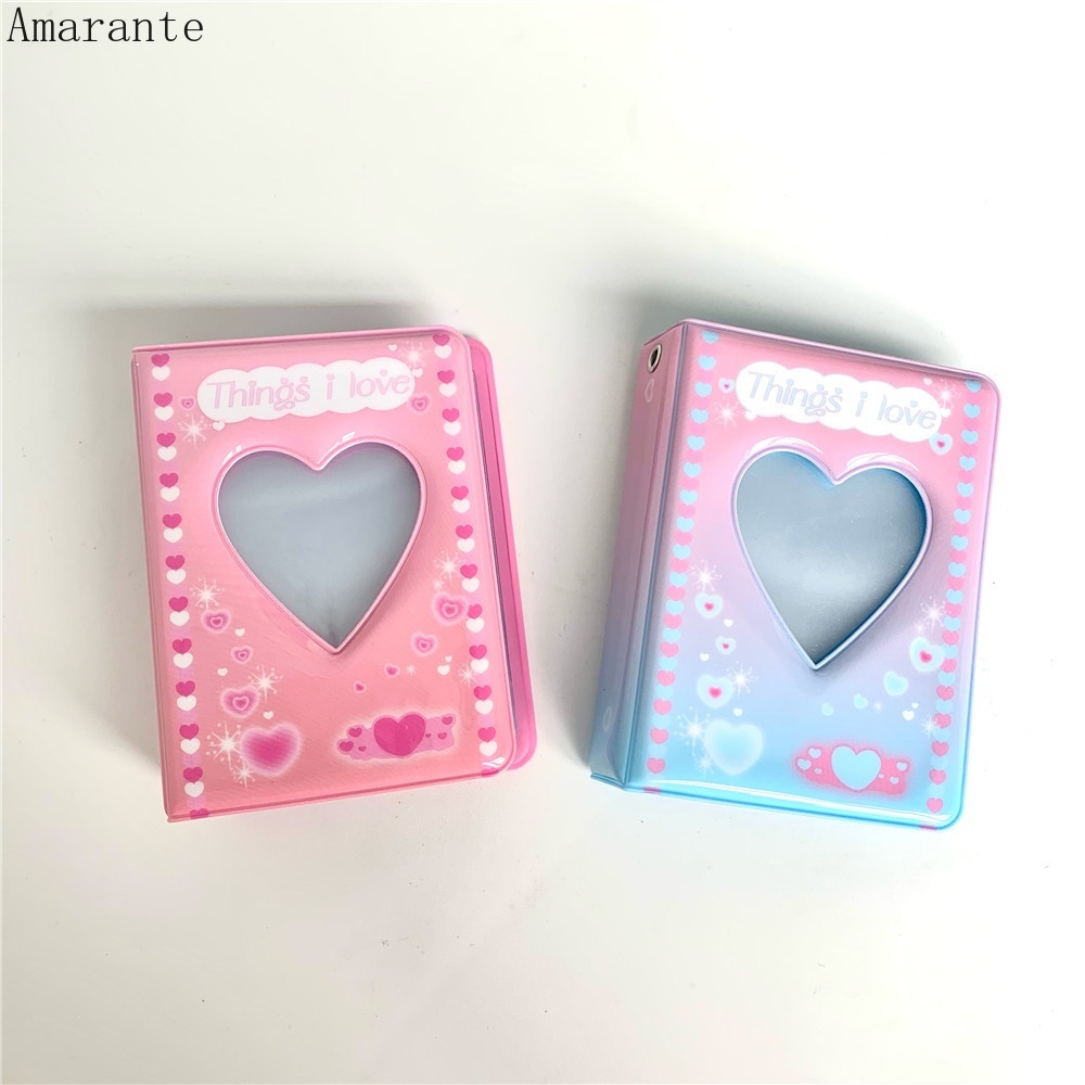 AMA 40 Pockets Kpop Idol Card Holder Gradient Color 3 Inch Mini Photo ...