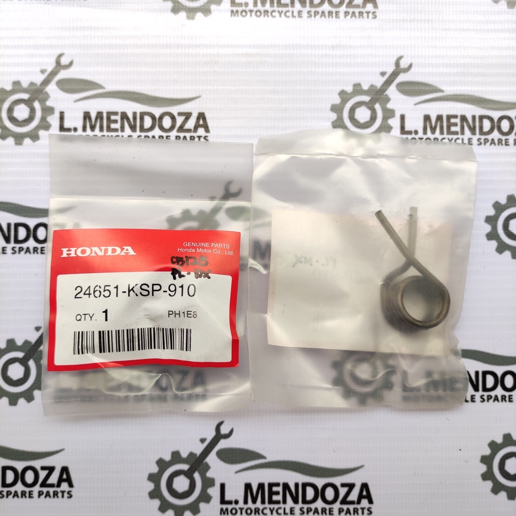 Honda CB 125 110 Supremo Gear Shift Return Spring Genuine 24651-KSP-910 ...
