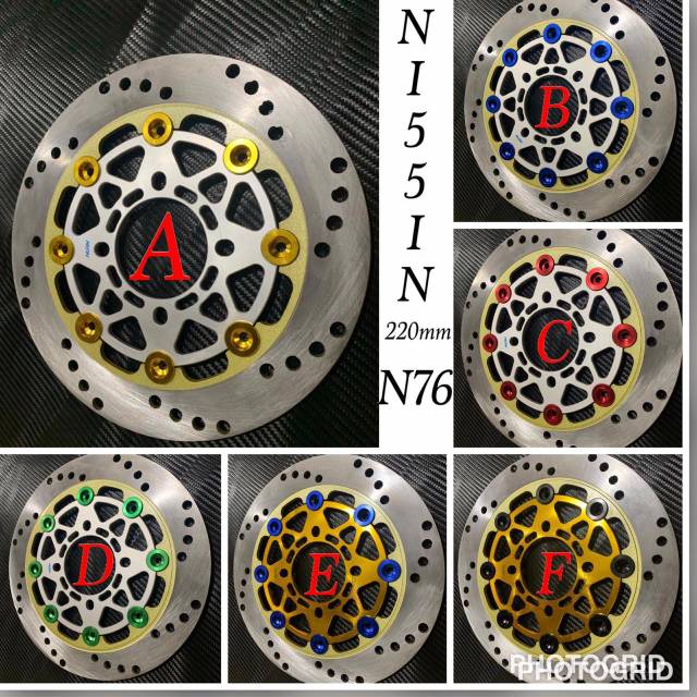 Nissin 220mm front disc | Shopee Philippines