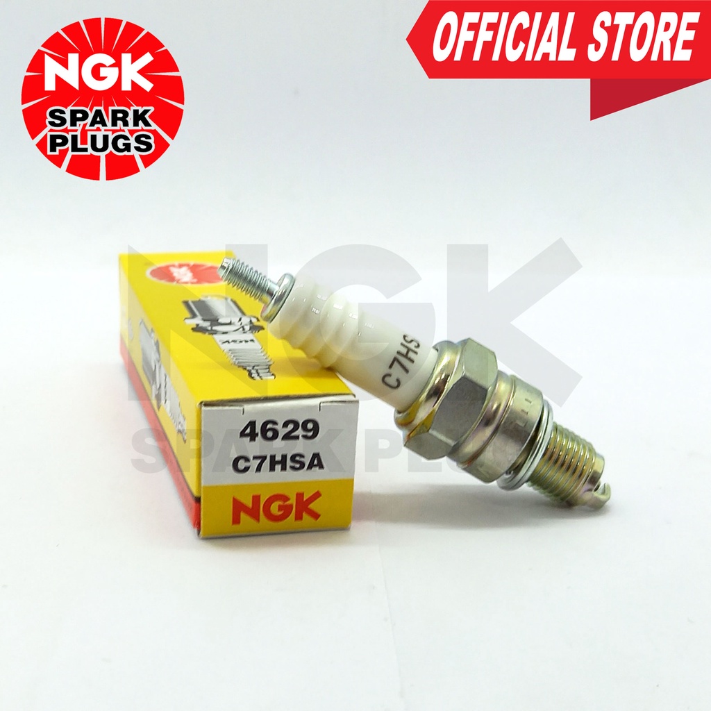 NGK C7HSA Standard Spark Plug for Wave100R, Mio Sporty & Soul | Shopee ...